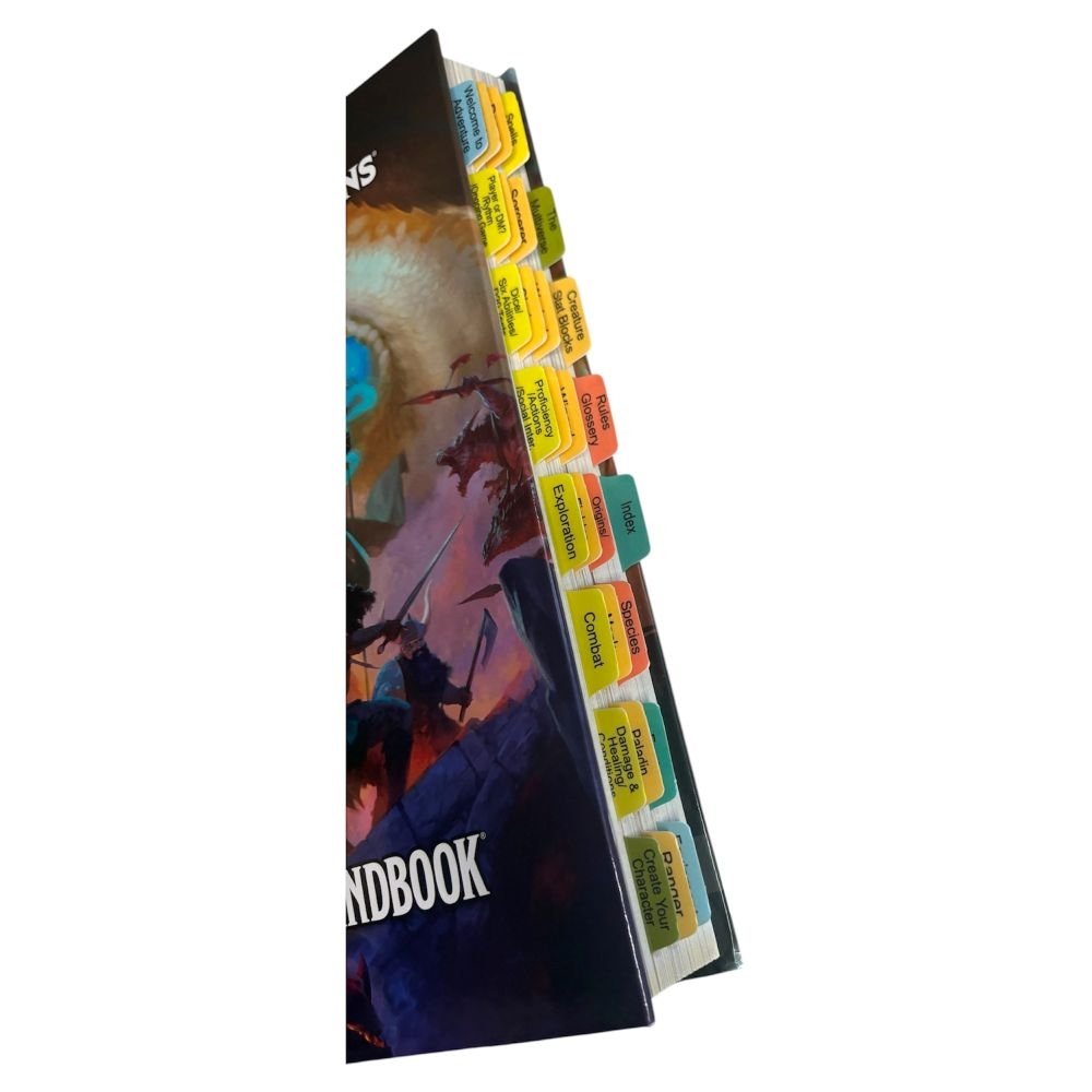Book Tabs for the D&d Player's Handbook (Dungeons & Dragons Core ...