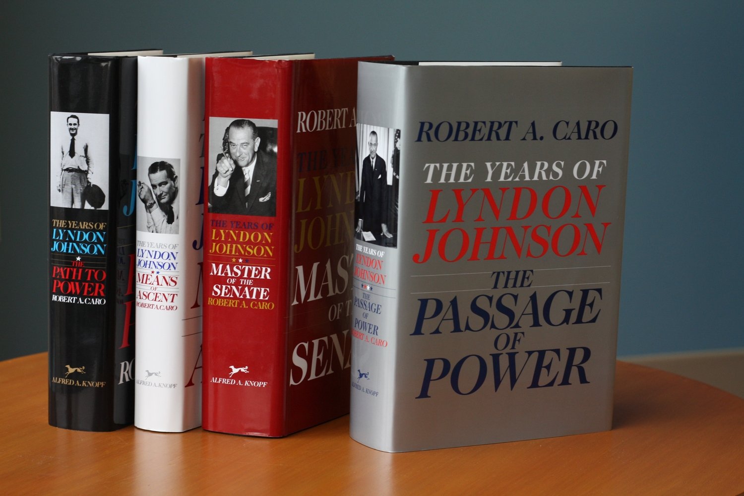 Robert A. Caro's The Years of Lyndon Johnson Set a book by Robert A ...