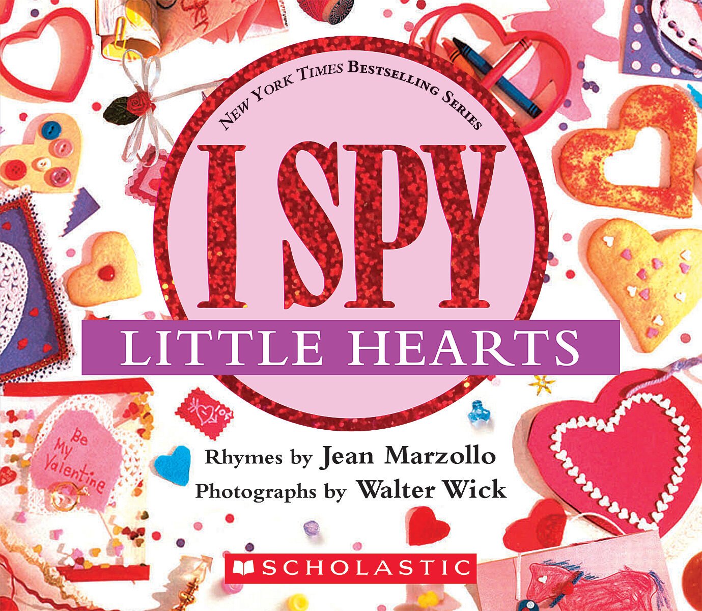 I Spy Little Hearts (with Foil) a book by Jean Marzollo and Walter Wick ...