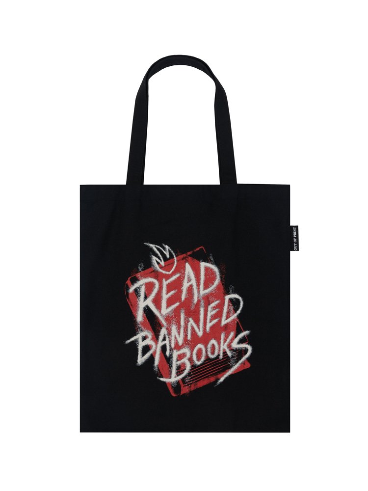 Read Banned Books (Graffiti Art) Tote Bag a book by Out of Print ...
