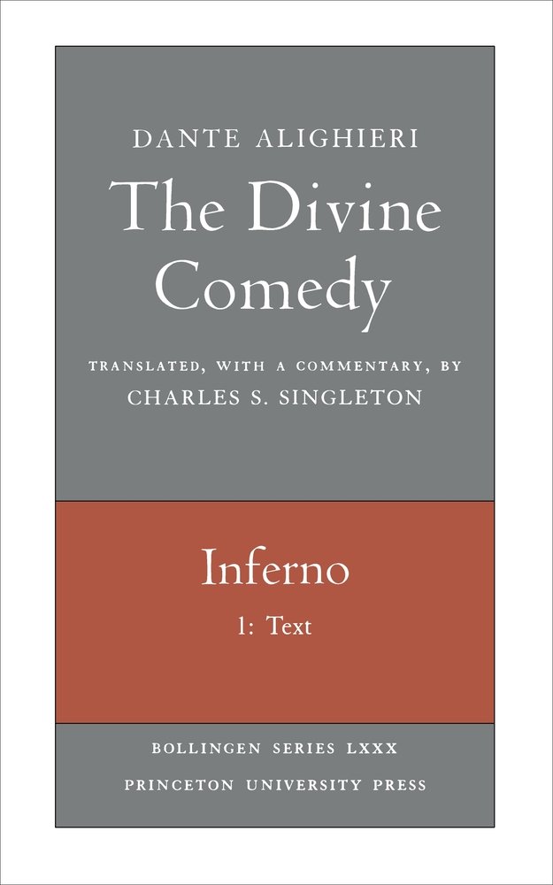 The Divine Comedy, I. Inferno, Vol. I. Part 1 a book by Dante Alighieri ...