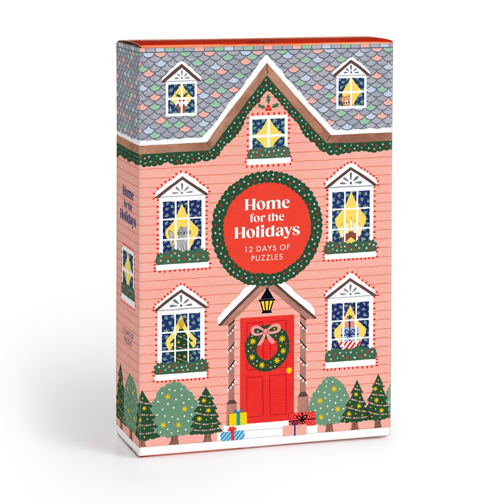 Home for the Holidays 500 Piece Advent Puzzle Calendar a book by Holly ...
