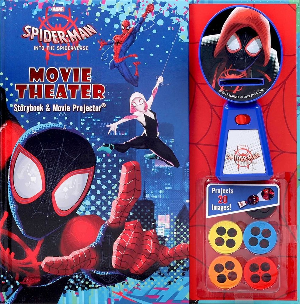 Marvel Spider-Man: Into the Spider-Verse Movie Theater Storybook ...