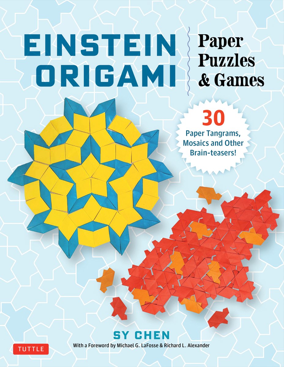Einstein Origami Paper Puzzles & Games a book by Sy Chen and Michael G ...