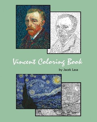 Vincent Coloring Book: Coloring Book with the most famous Vincent Van ...