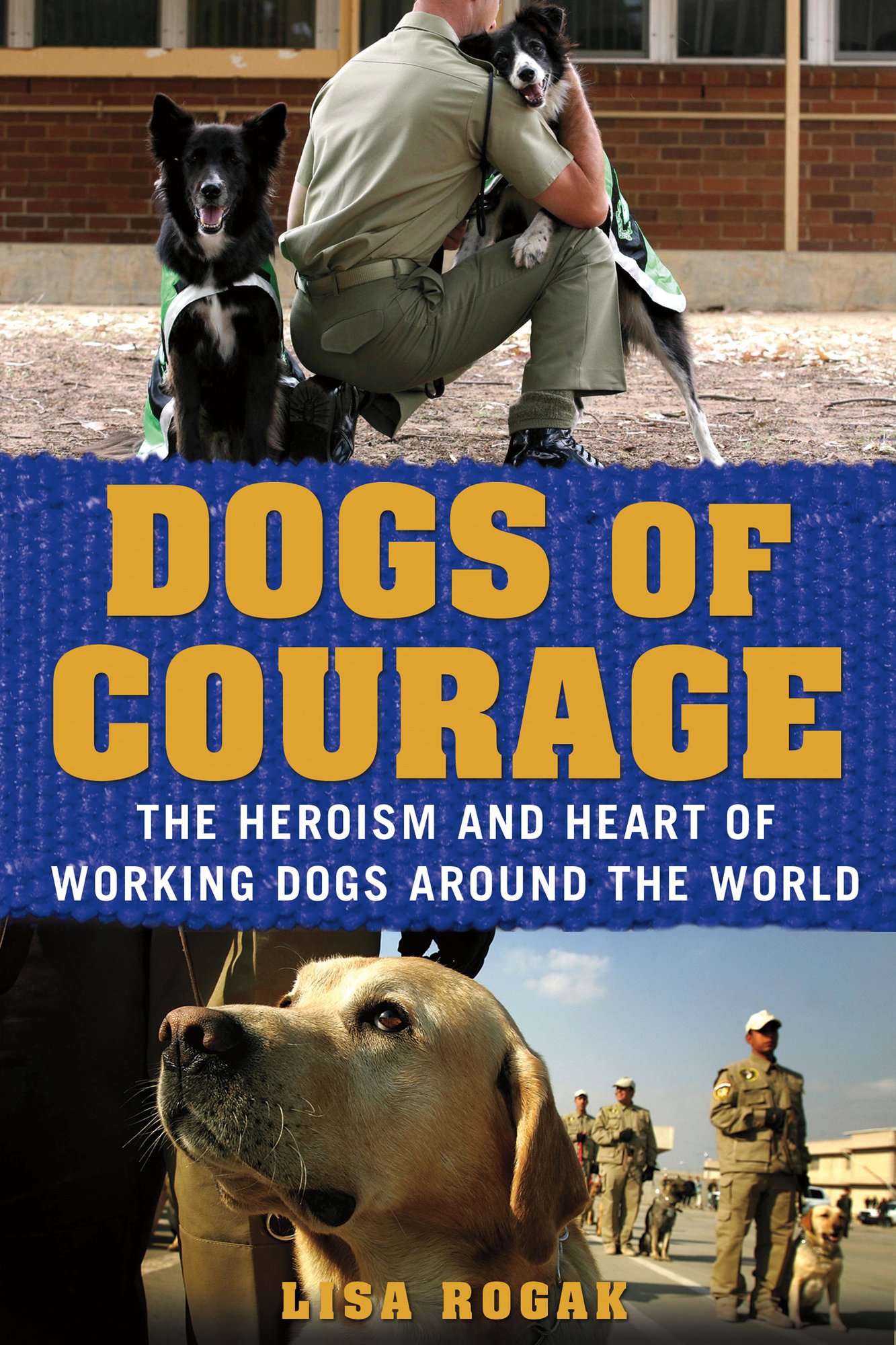 Dogs of Courage a book by Lisa Rogak - Bookshop.org US