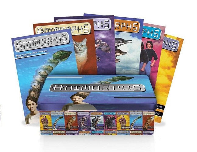 Animorphs Retro Tin Set a book by Scholastic