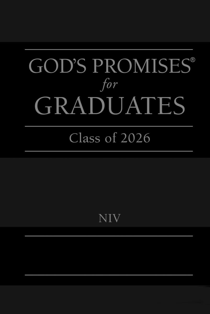 God's Promises for Graduates: Class of 2026 - Black NIV a book by Jack ...