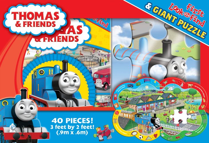 Thomas & Friends: First Look and Find & Giant Puzzle a book by Pi Kids