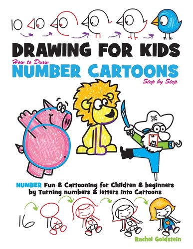 Drawing for Kids How to Draw Number Cartoons Step by Step: Number Fun ...