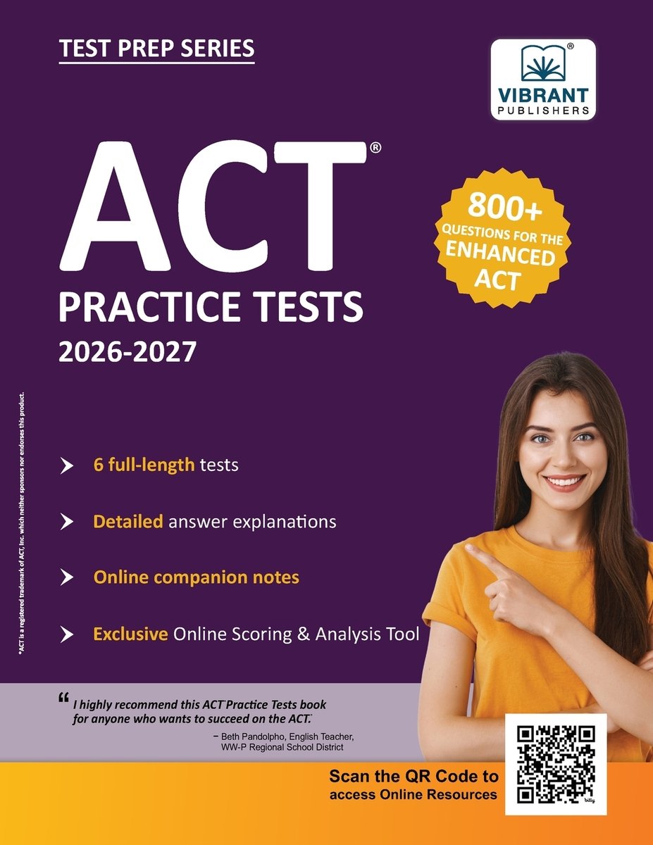 ACT Practice Tests a book by Vibrant Publishers - Bookshop.org US