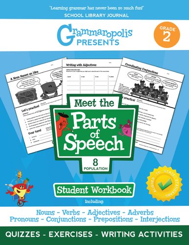 The Parts of Speech Workbook, Grade 2 a book by Coert Voorhees and ...