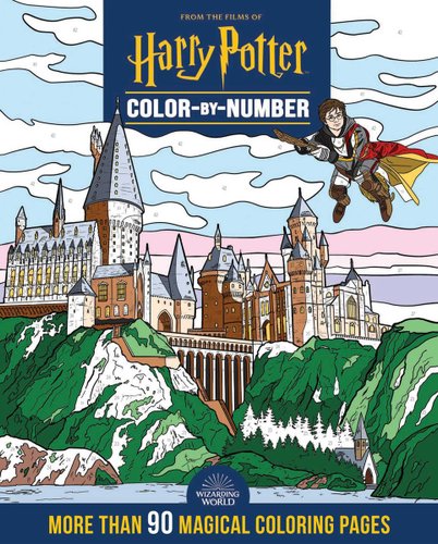Harry Potter Color-By-Number a book by Editors of Thunder Bay Press