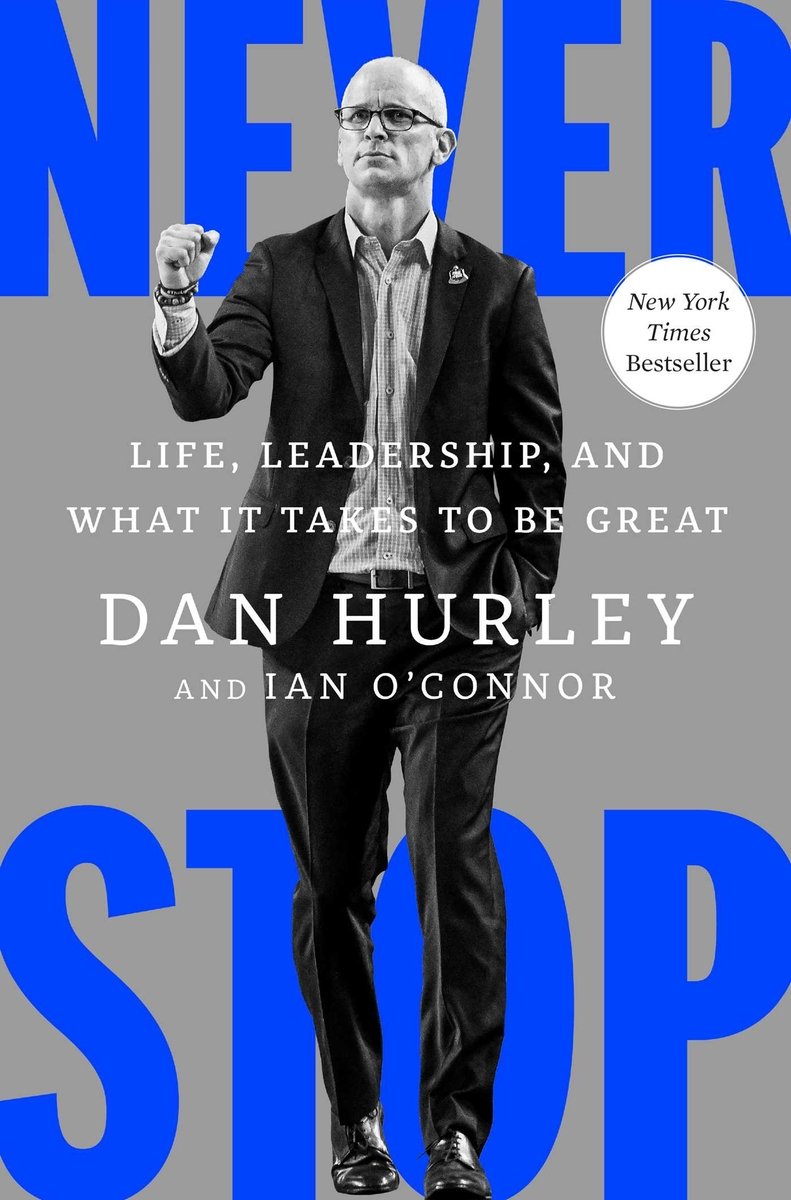 Never Stop a book by Dan Hurley and Ian O'Connor - Bookshop.org US