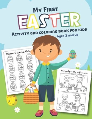My First Easter Activity and Coloring Book for kids Ages 3 and up ...