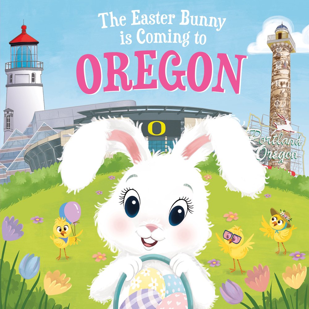 The Easter Bunny Is Coming to Oregon a book by Eric James and Mari Lobo ...