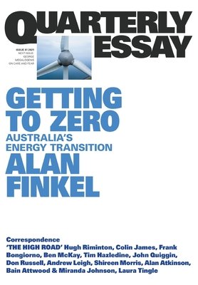 Getting to Zero: Australia's Energy Transition: QE81 a book by Alan Finkel