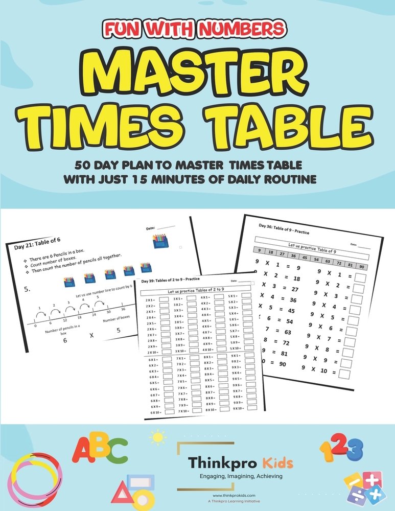 Fun with Numbers - Master Times Table a book by Thinkpro Kids ...