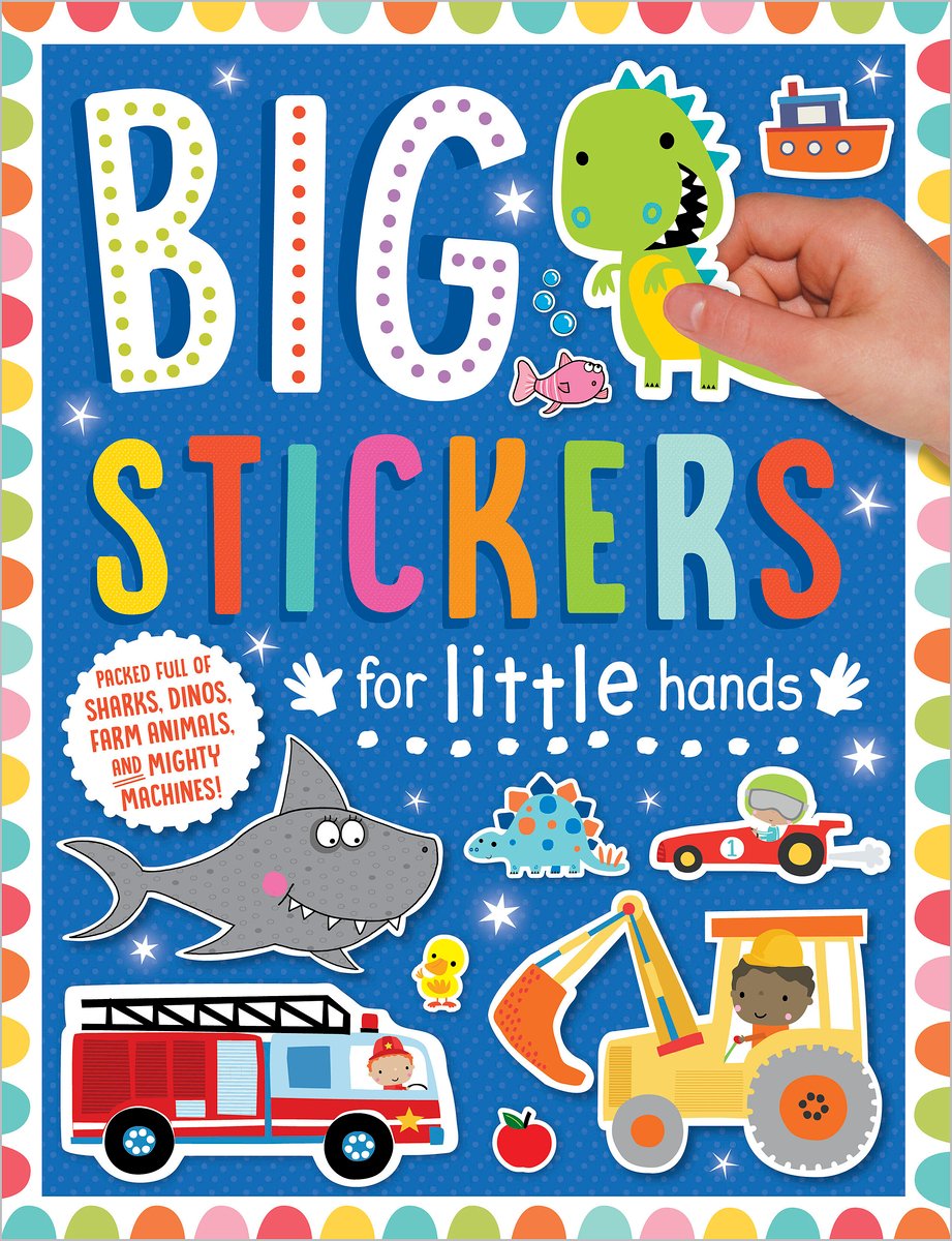Big Stickers for Little Hands My Amazing and Awesome a book by Make ...
