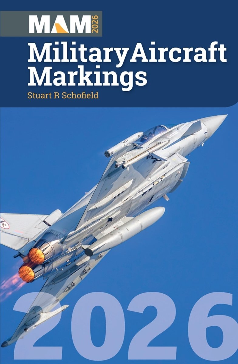 Military Aircraft Markings 2026 a book by Stuart Schofield - Bookshop ...