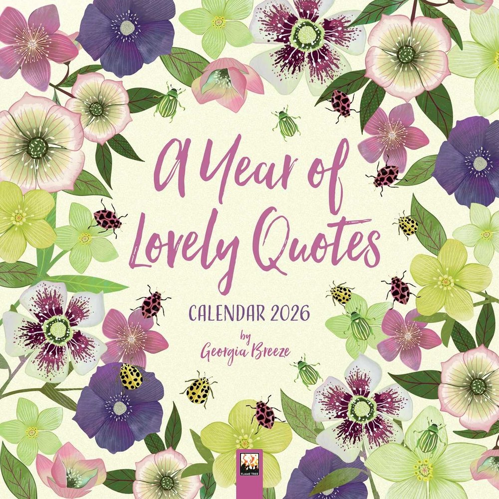 A Year of Lovely Quotes Wall Calendar 2026 (Art Calendar) a book by ...