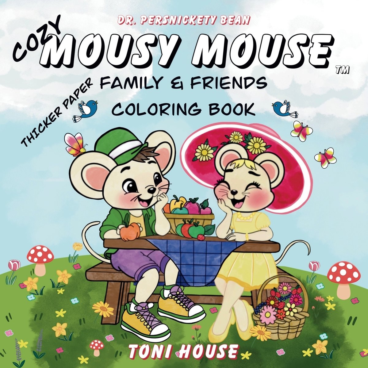 Cozy Mousy Mouse Family & Friends Coloring Book a book by Toni House ...