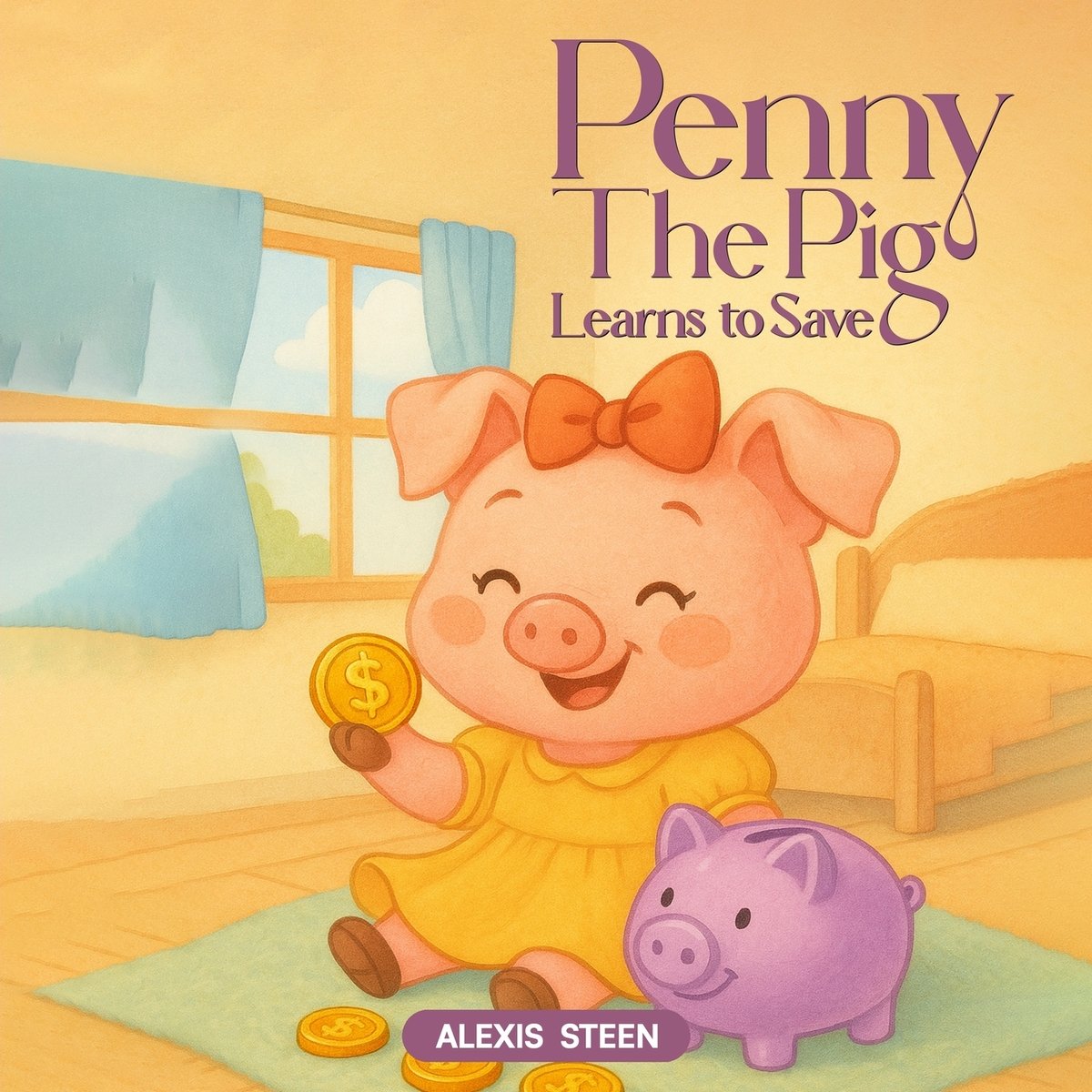 Penny the Pig Learns to Save a book by Owl Publishers and Alexis Steen ...