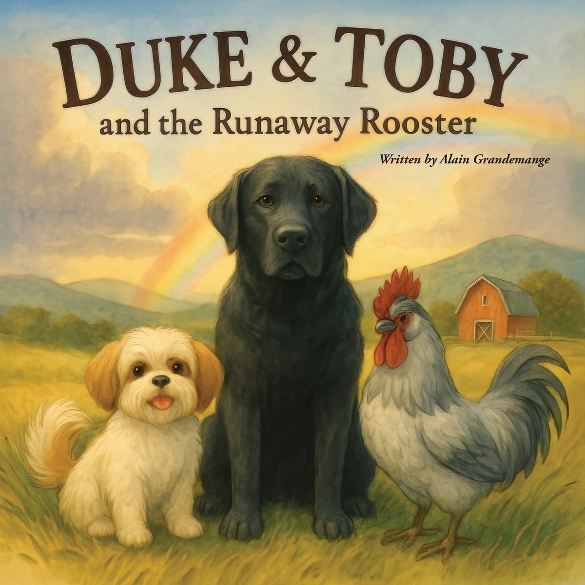 Duke and Toby and the Runaway Rooster a book by Alain Grandemange and ...