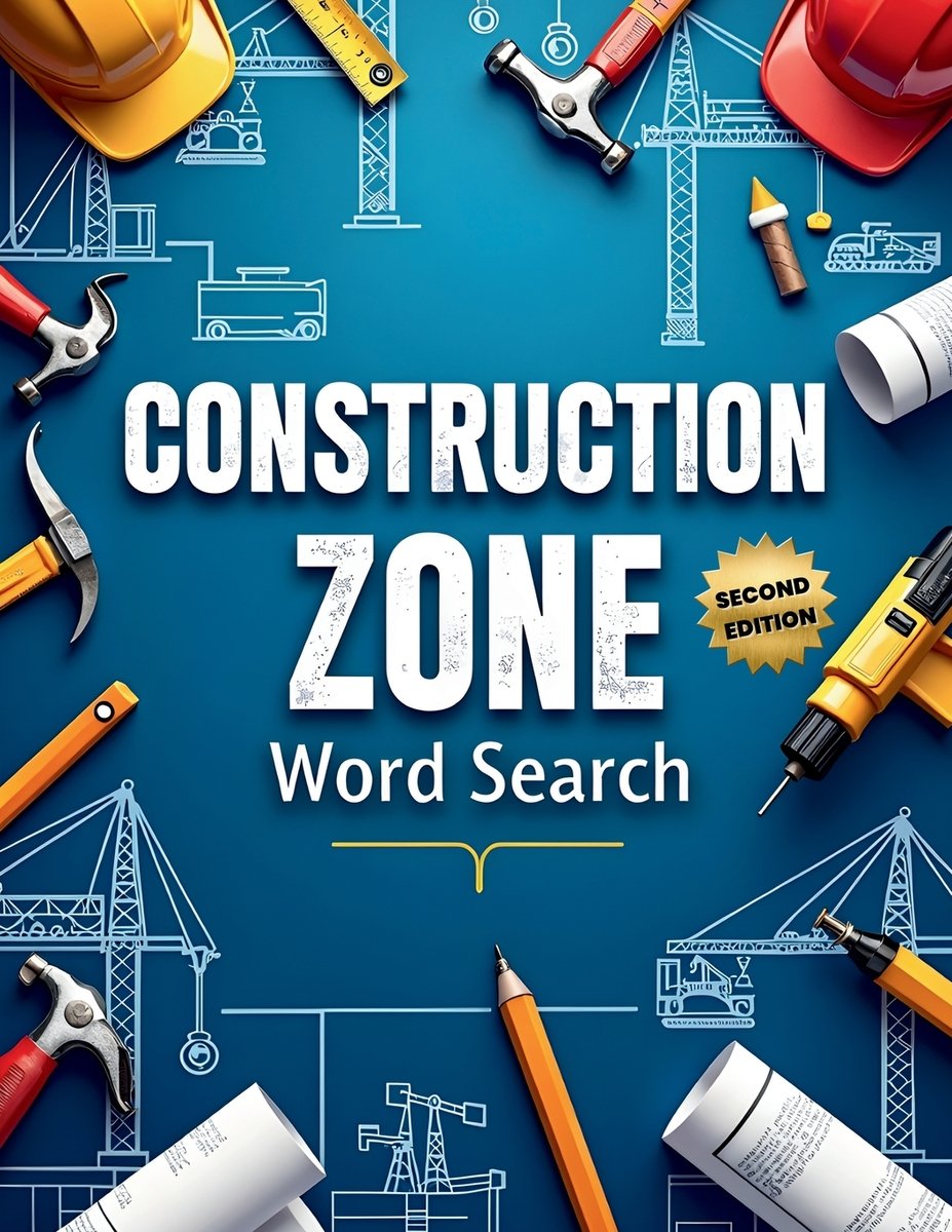 Construction Zone Word Search (Second Edition) a book by Everlee Austin ...