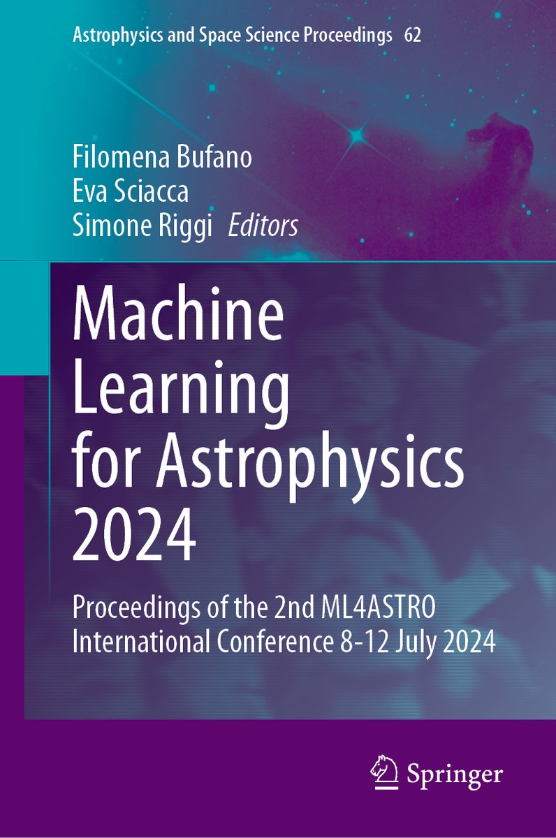 Machine Learning for Astrophysics 2024 a book by Filomena Bufano, Eva ...