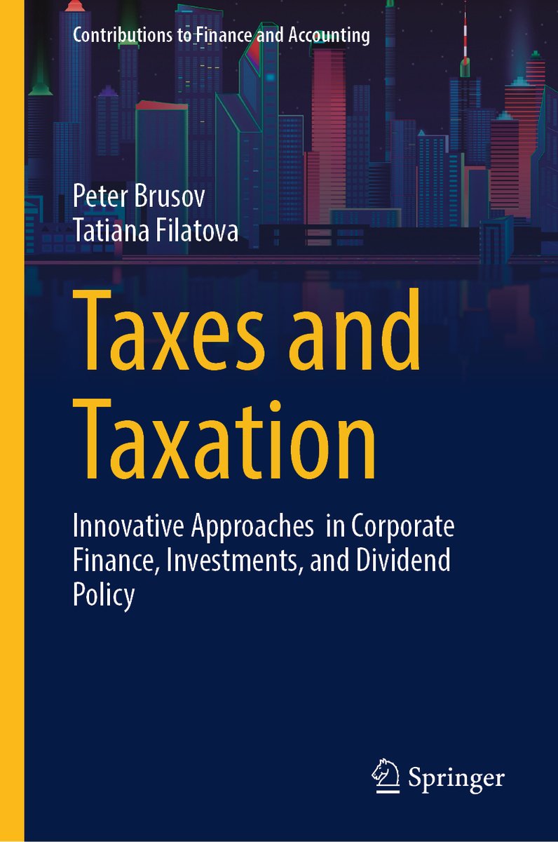 Taxes and Taxation a book by Peter Brusov and Tatiana Filatova ...