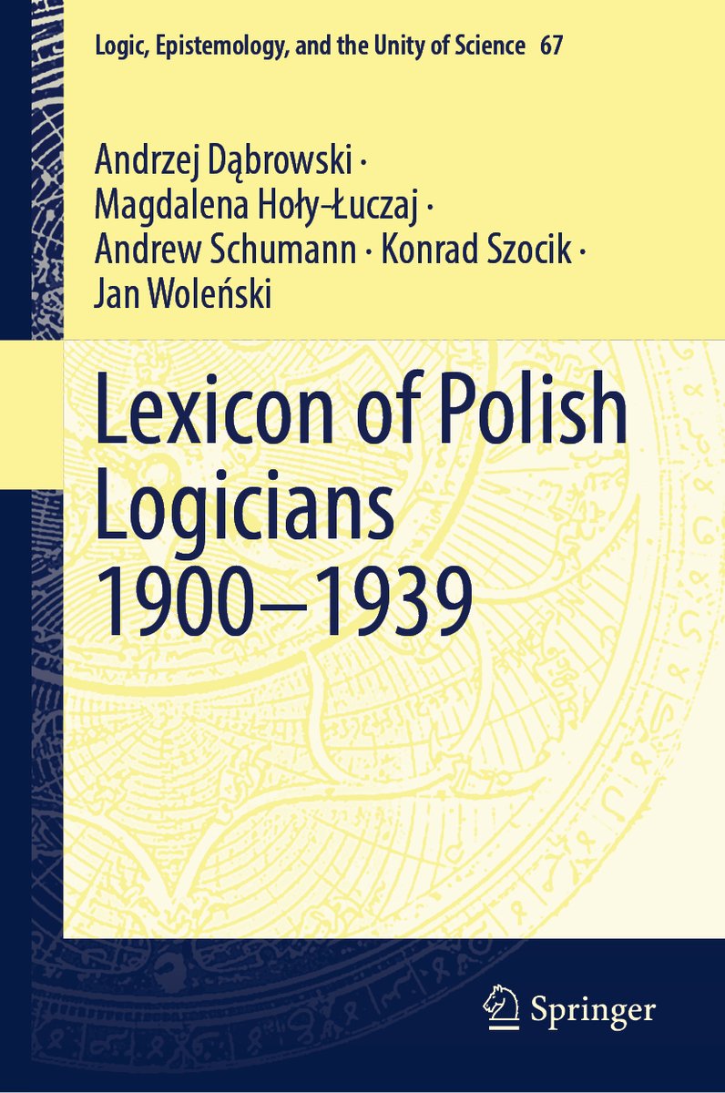 Lexicon of Polish Logicians 1900-1939 a book by Andrzej Dąbrowski ...