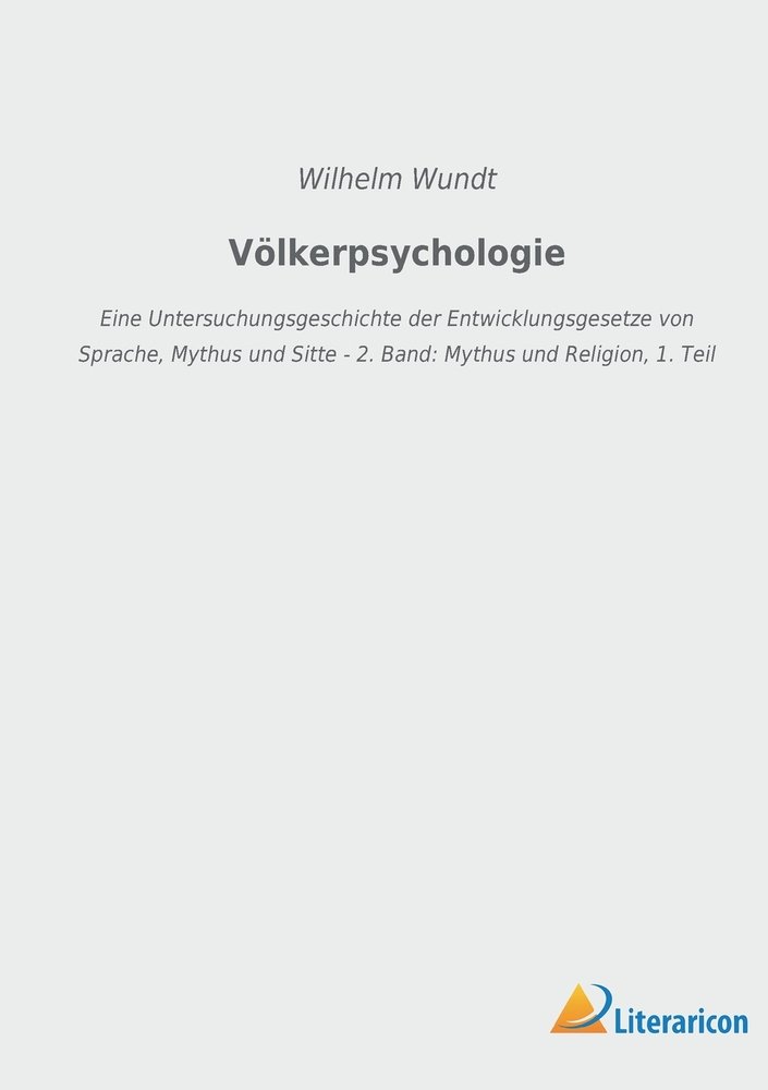Völkerpsychologie a book by Wilhelm Wundt - Bookshop.org US