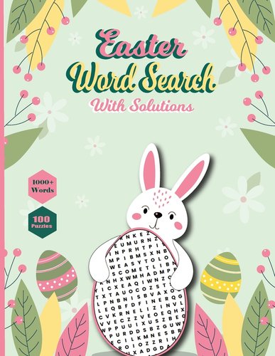 Easter Word Search With Solutions: Word Search Puzzle Book for Easter ...
