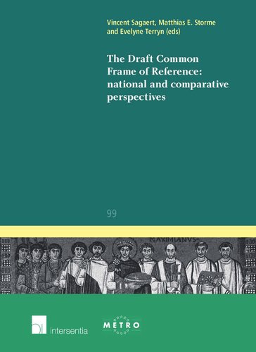 The Draft Common Frame of Reference: National and Comparative ...