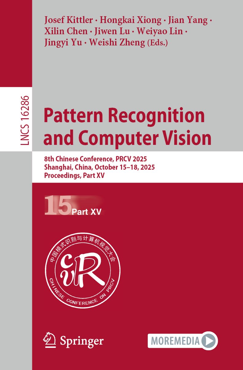 Pattern Recognition and Computer Vision a book by Josef Kittler ...