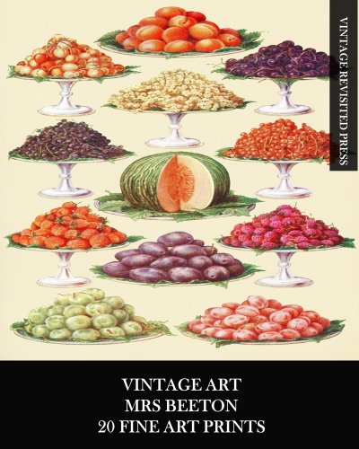 Vintage Art: Mrs Beeton: 20 Fine Art Prints: Victorian Era Ephemera for ...