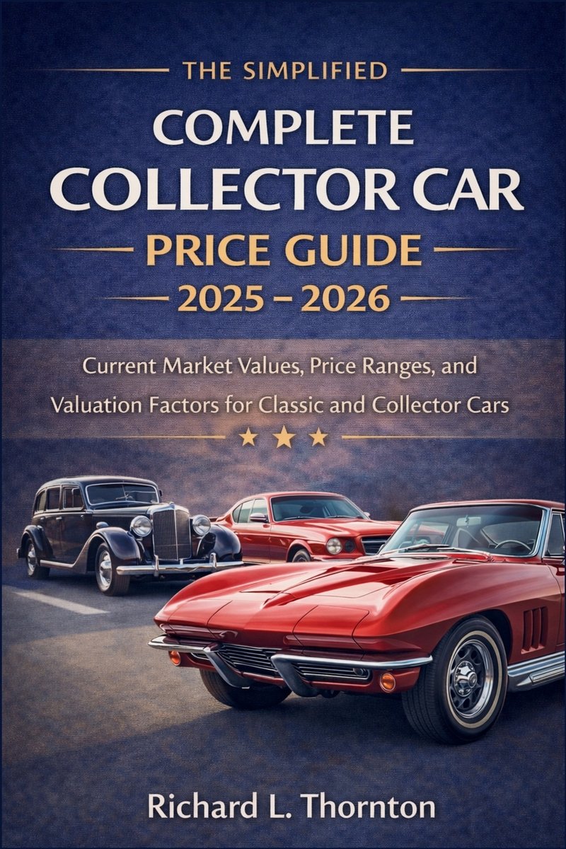 The Simplified Complete Collector Car Price Guide 2025 - 2026 a book by ...