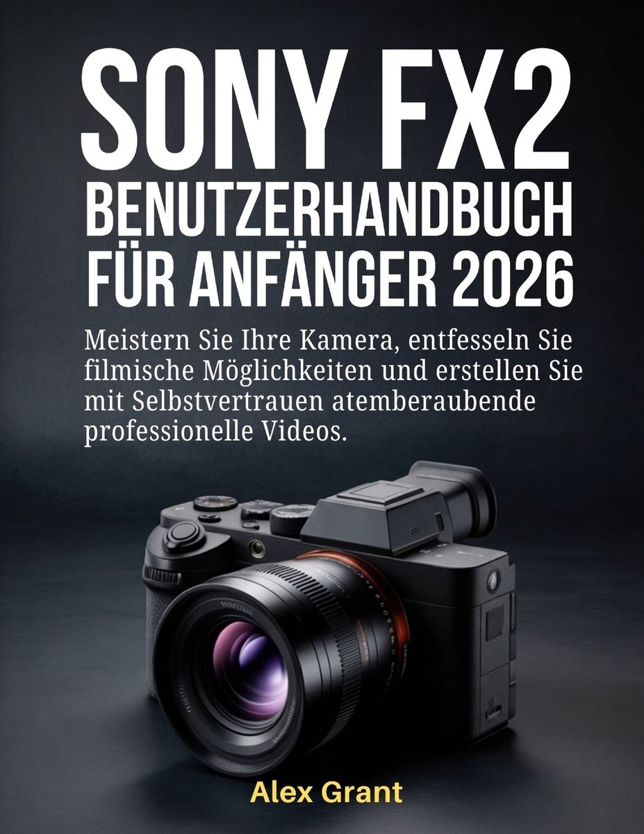 Sony FX2 Benutzerhandbuch für Anfänger 2026 a book by Alex Grant ...