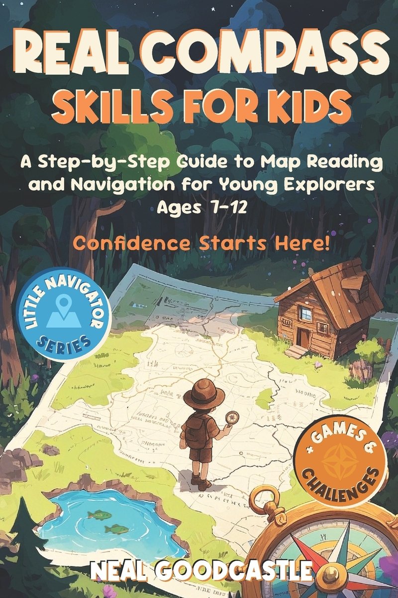 Real Compass Skills For Kids a book by Neal Goodcastle - Bookshop.org US