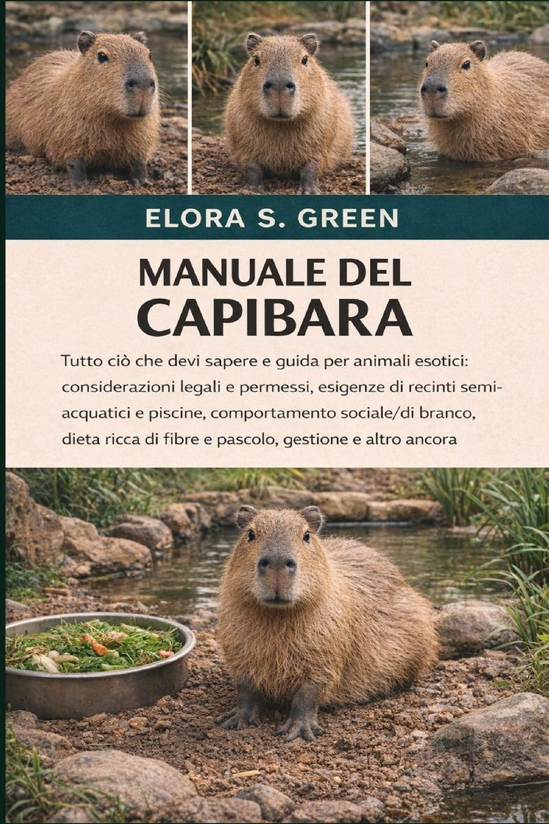 Manuale del Capibara a book by Elora S Green - Bookshop.org US