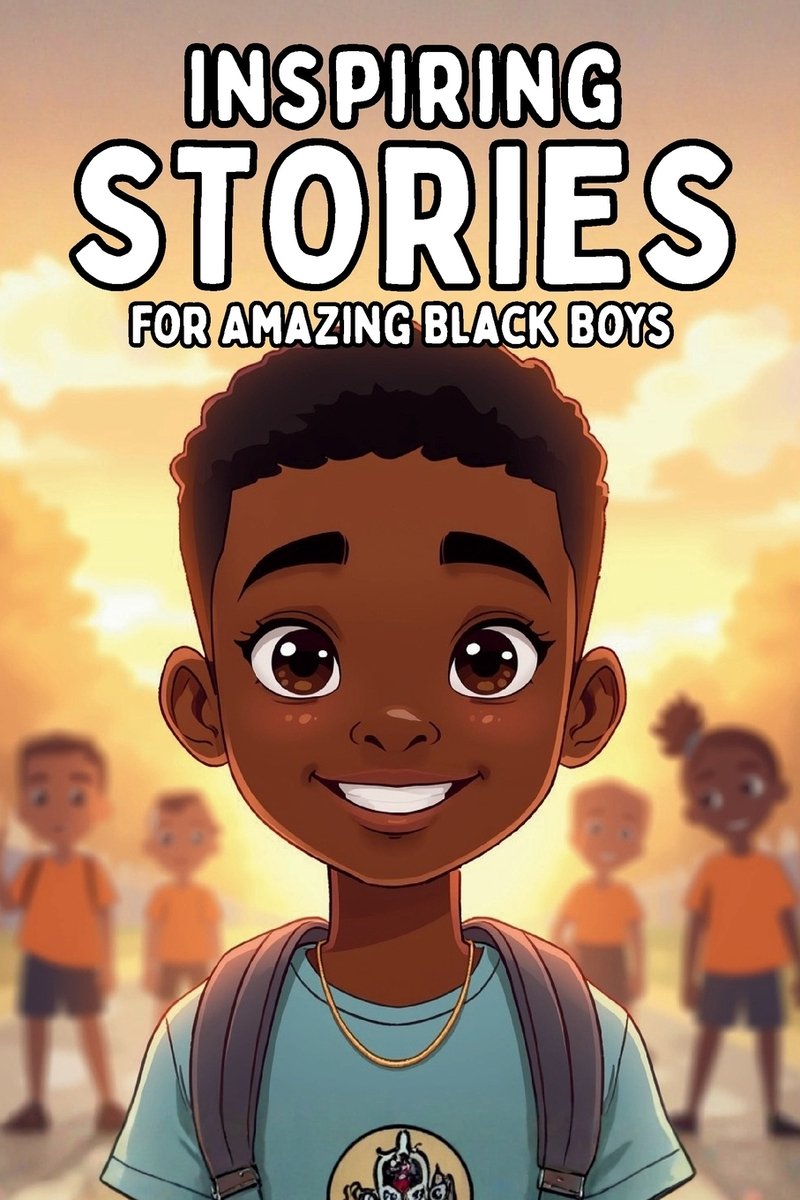 Inspiring Short Stories for Amazing Black Boys a book by Kim Sanass ...