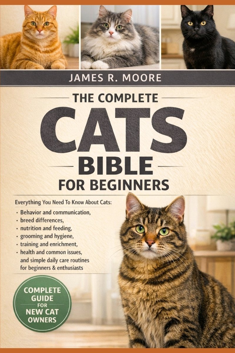 The Complete Cats Bible Bible for Beginners a book by James R Moore ...