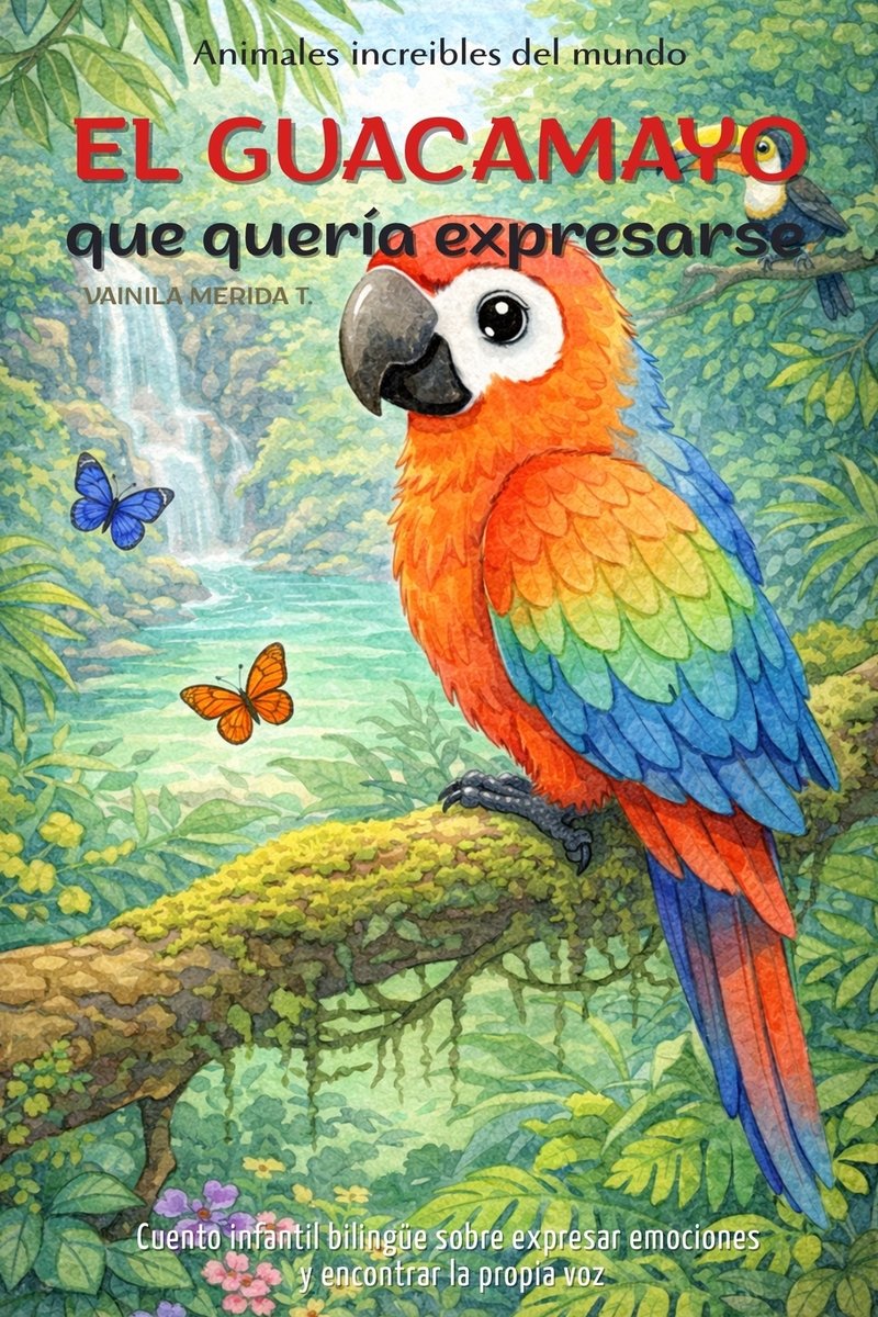 El guacamayo que quería expresarse a book by Vainila Merida T ...