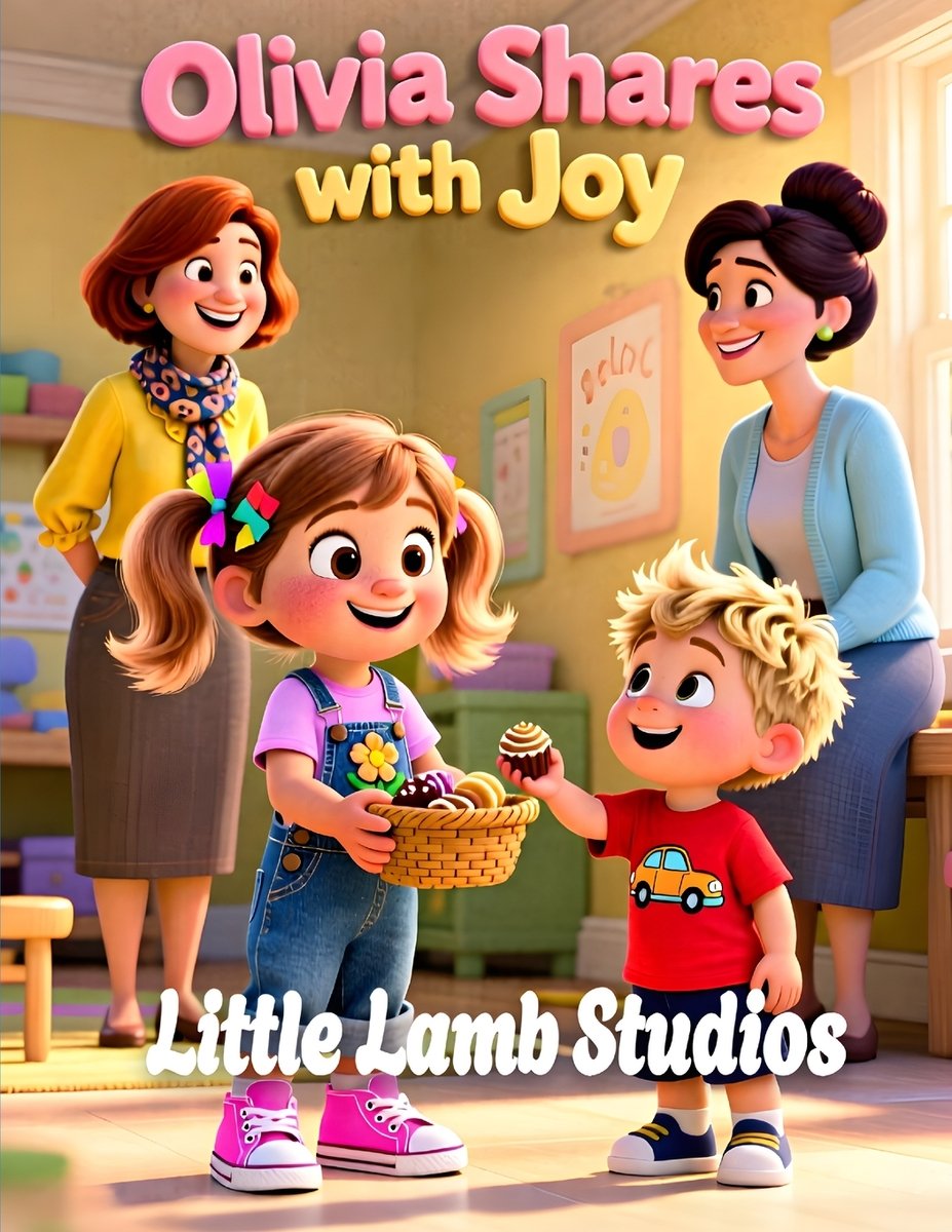 Olivia Shares with Joy a book by Little Lamb Studios - Bookshop.org US