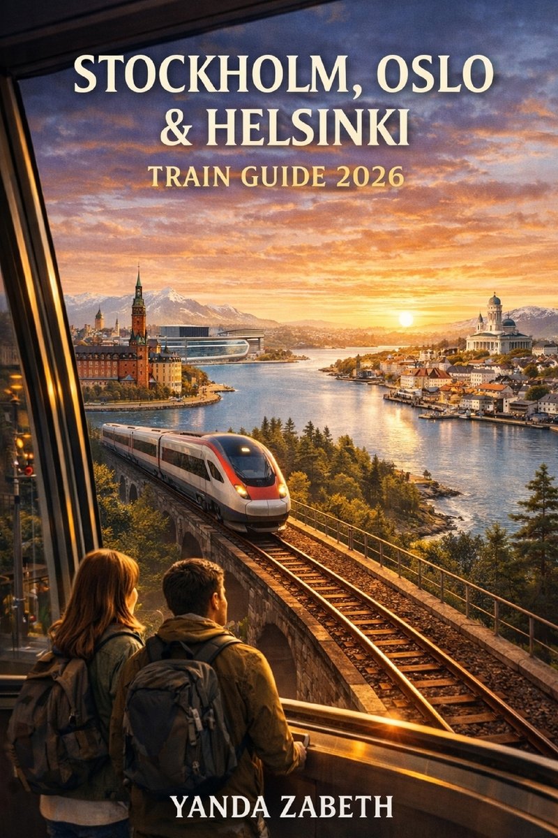 Stockholm, Oslo & Helsinki Train Guide 2026 a book by Yanda Zabeth ...