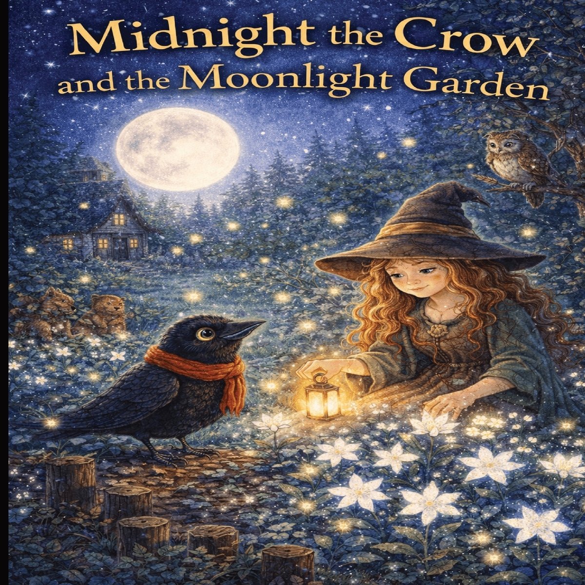Midnight the Crow and the Moonlight Garden a book by Sylvet Bahama ...