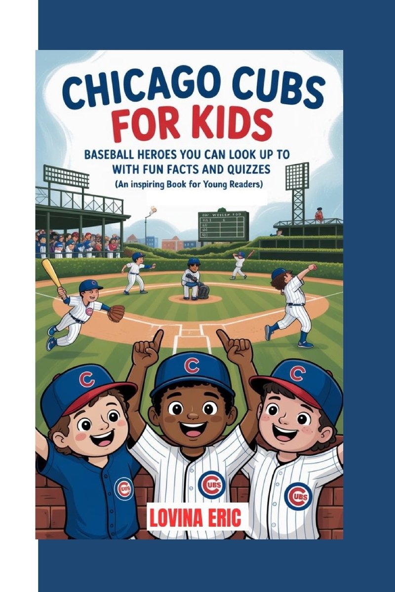Chicago cubs for kids a book by Lovina Eric - Bookshop.org US