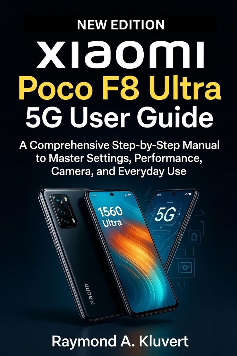 Xiaomi Poco F8 Ultra 5G User Guide a book by Raymond A Kluvert ...