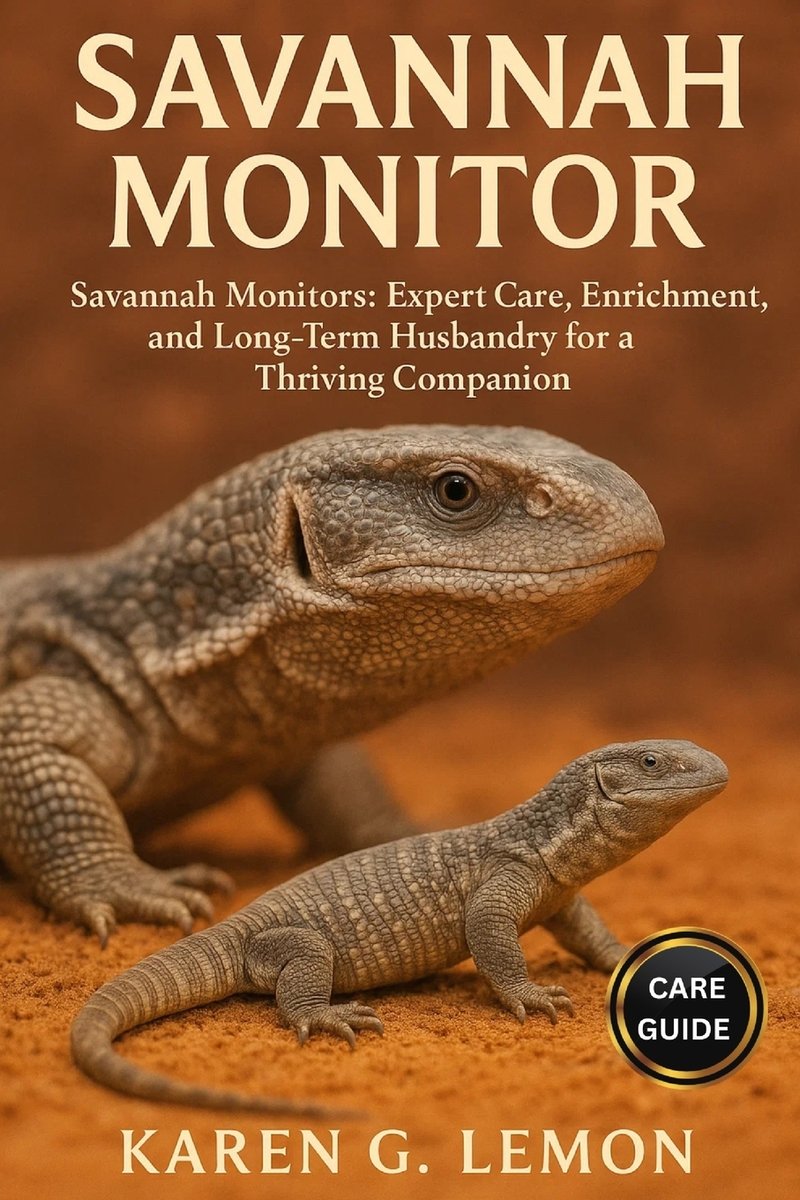 Savannah Monitor a book by Karen G Lemon - Bookshop.org US
